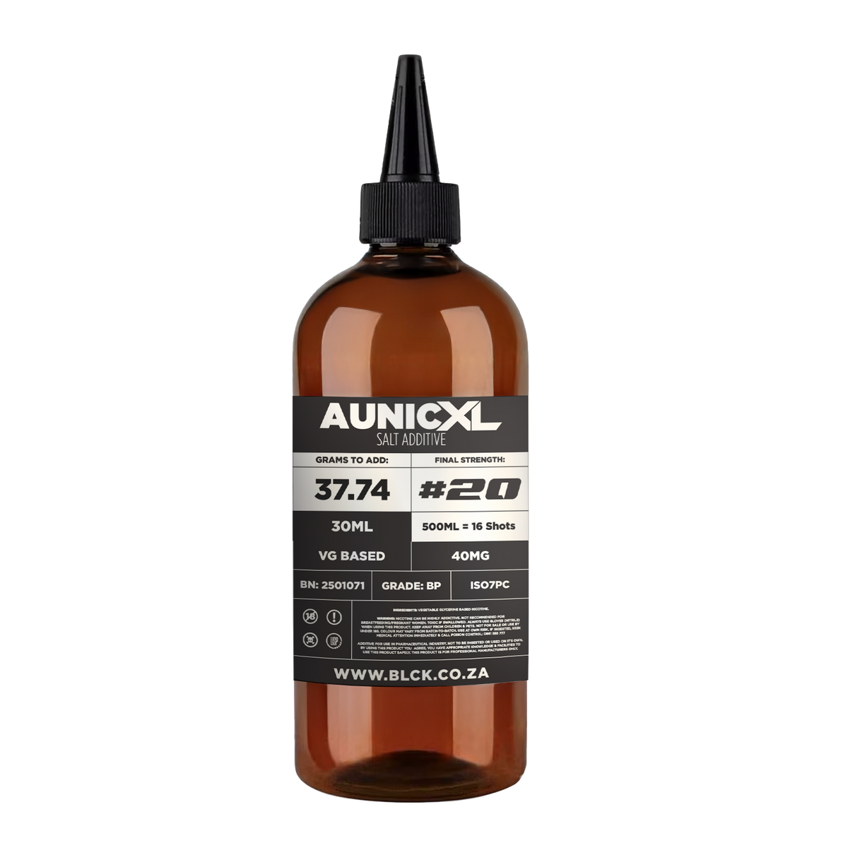 AuNic XL Salt Additves (VG) – BLCK B2B
